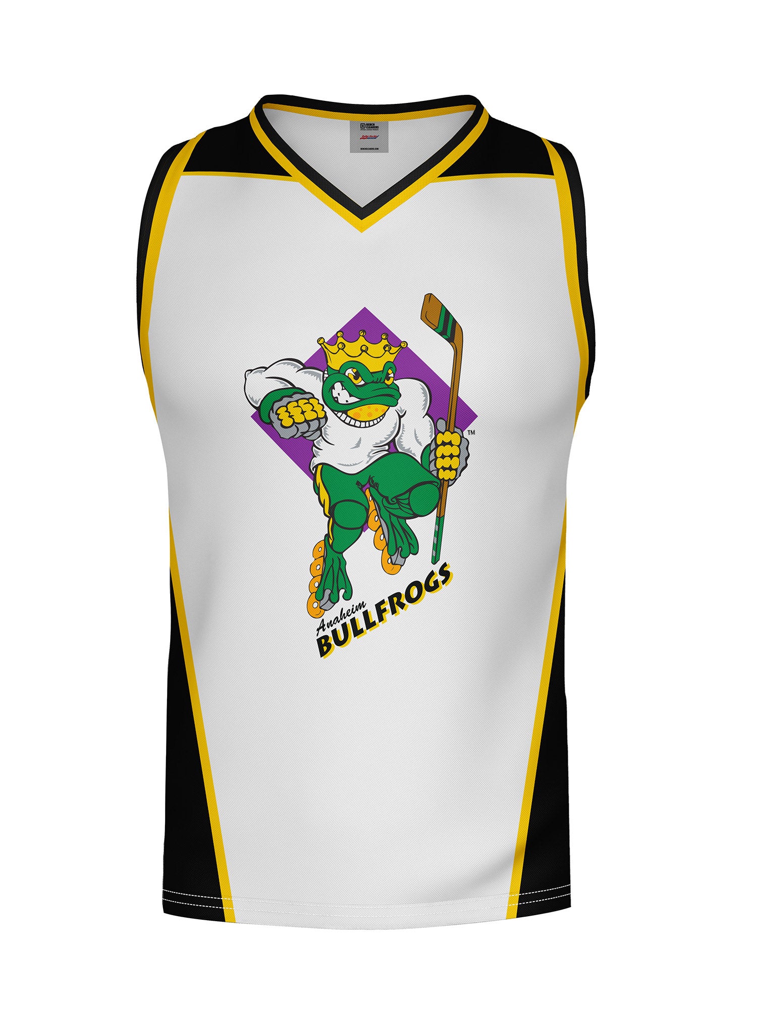 Anaheim Bullfrogs Away Hockey Tank – Bench Clearers