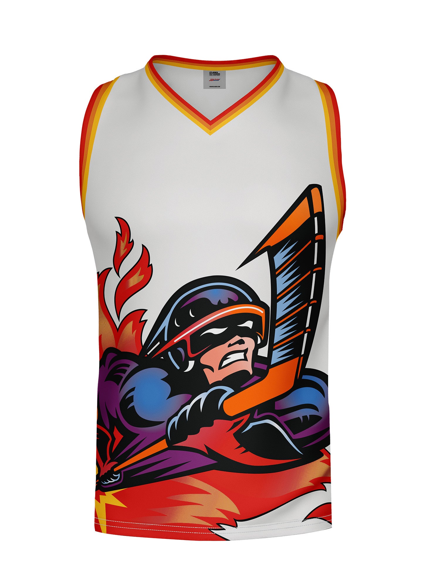 Denver Daredevils Away Hockey Tank – Bench Clearers