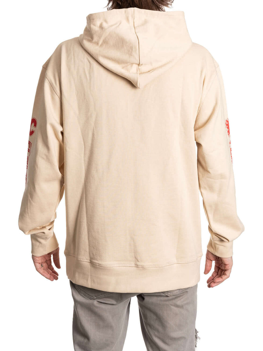 Calgary Flames Oatmeal Hockey Hoodie – Bench Clearers
