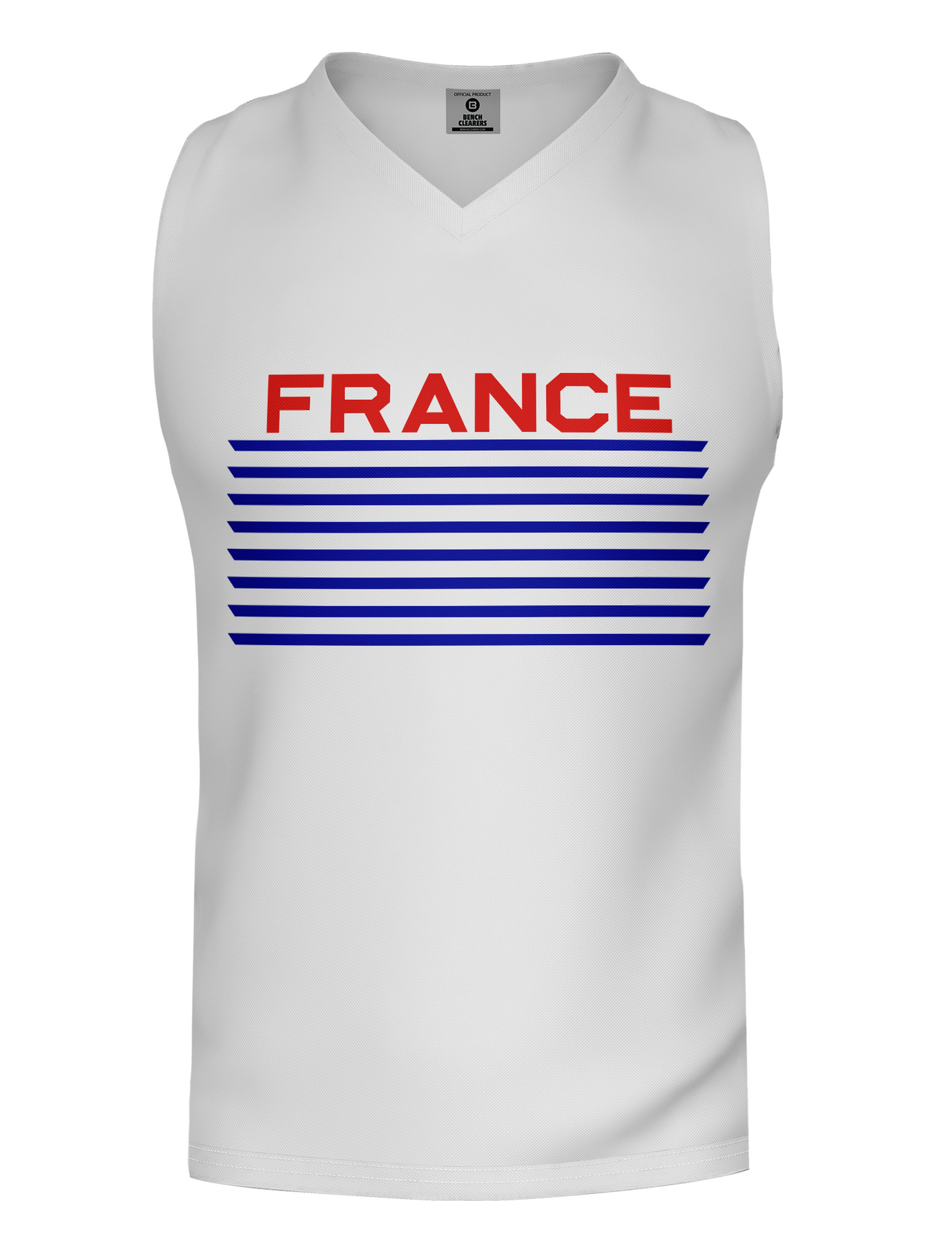 France Nations 2026 Away Hockey Tank – Bench Clearers